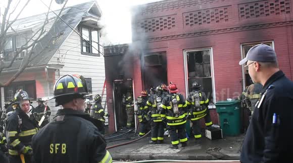 Firefighters respond to building fire in Shamokin, Pennsylvania - Buy ...