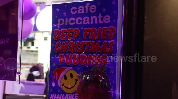 A British chippy is serving the world's most calorific festive treat ...