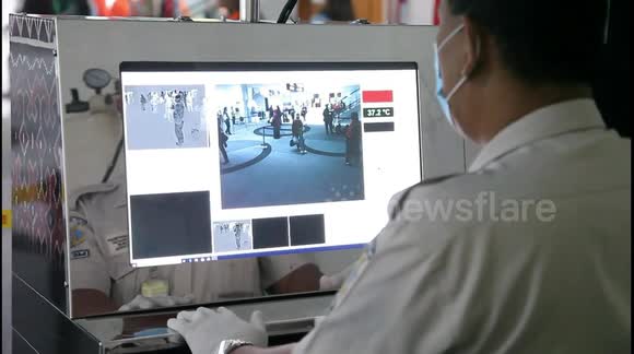Indonesian border authorities implement thermal scanners at airports ...