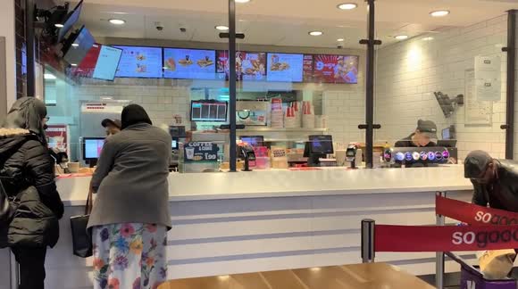 UK KFC branch installs bulletproof glass shield to protect staff from ...