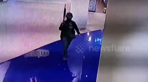 Chilling CCTV shows Thailand gunman walking through shopping mall - Buy ...