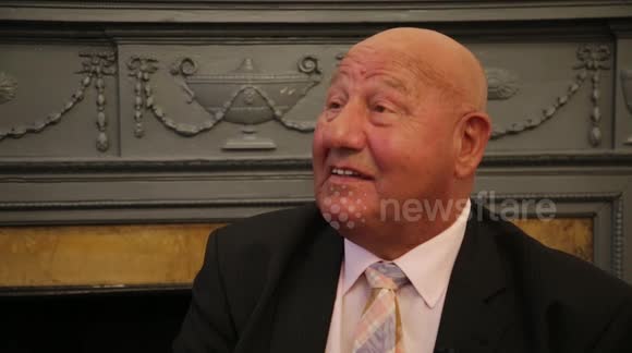 Former boxer Ronnie Russell is pictured for the last time with the ...