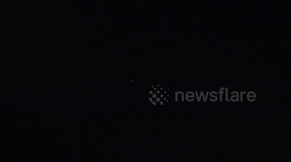 Elon Musk's Starlink satellites spotted zooming across London sky - Buy ...