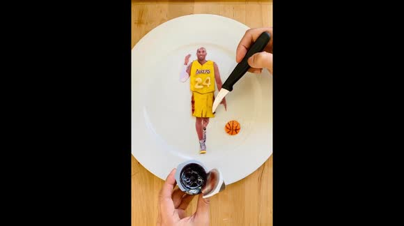 Southern California food artist creates touching tribute to Kobe Bryant ...