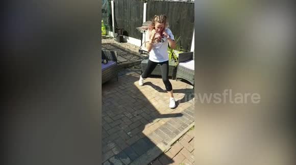 13-year-old boxing star continuing her rigorous training during ...