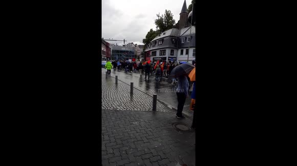 #BLM protests in Siegen, Germany - Buy, Sell or Upload Video Content ...