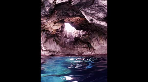 Spectacular cave in Mediterranean Sea produces magical views - Buy ...