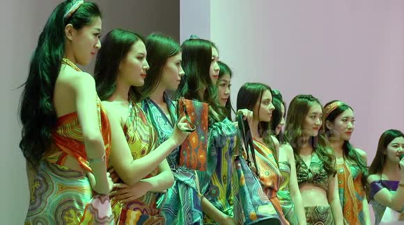 Fashion Show in Harbin,China during the Snow and Ice Festival - Buy ...