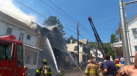 Hero's in action at Duplex fire in Shamokin, Pennsylvania - Buy, Sell ...