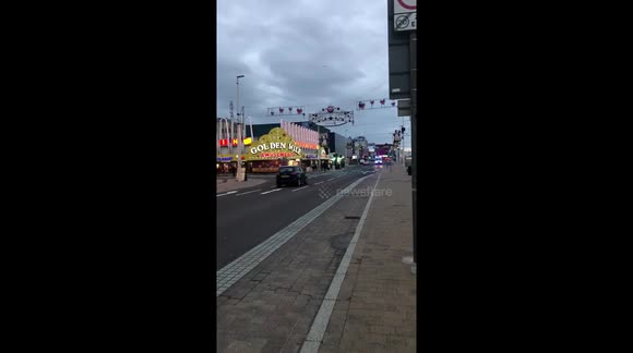 Northwest Ambulance Service was very busy in Blackpool with all the ...