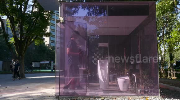 See-through toilets open for use in Japanese capital - Buy, Sell or ...