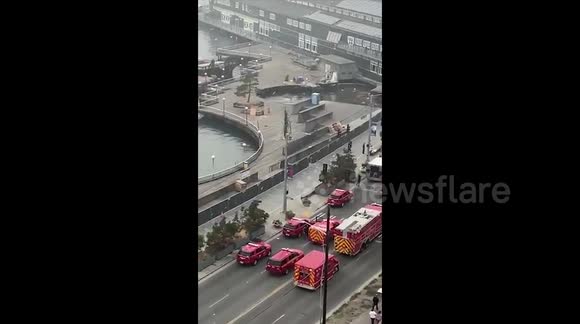Emergency services attend scene of Seattle pier collapse - Buy, Sell or ...