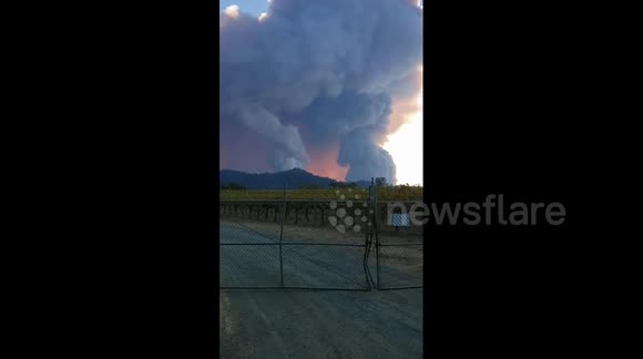 US: Glass Fire Grows To Over 35,000 Acres, Mandatory Evacuation Orders ...