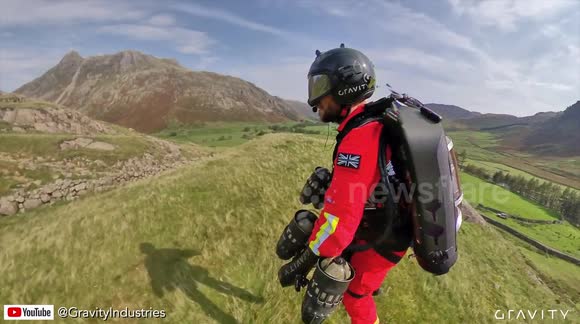 Jet pack paramedic suit tested in UK - and it can get to patients in ...