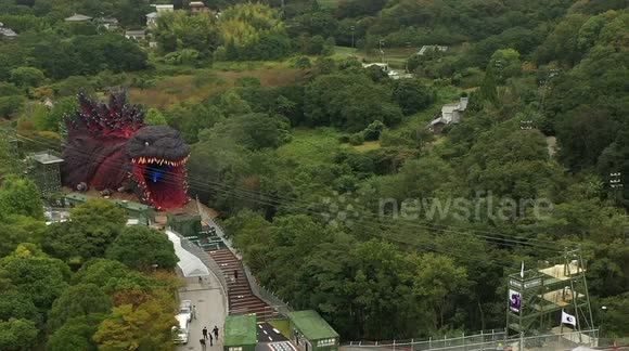 Ride a zip-line into Godzilla's mouth at this awesome new theme park in ...
