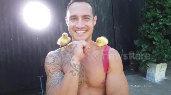 Saucy 2021 calendar depicts hunky Australian firefighters posing with ...