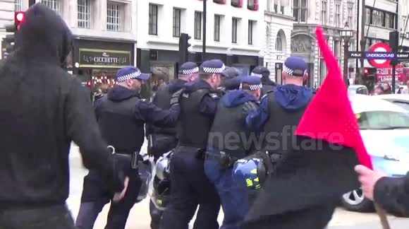 'Britain First' and anti-racist protests clash in London - Buy, Sell or ...