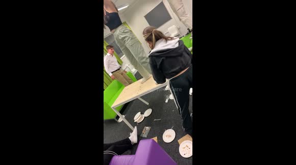 Girl Falls Off Table While Dancing - Buy, Sell or Upload Video Content ...