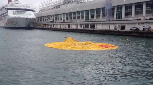 Giant rubber duck deflated in Hong Kong's Victoria Harbour - Buy, Sell ...