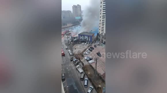 Three killed after huge explosion in northern China due to gas leak ...