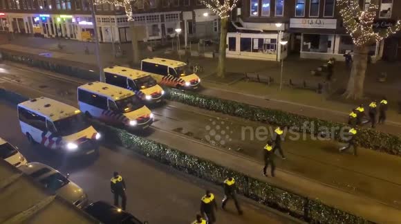 Dutch police patrol Rotterdam streets after three nights of unrest ...