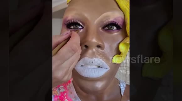 British baker created a lifesize cake of RuPaul made out of 80 boxes of ...