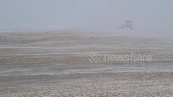 Beast from the East: Norfolk man captures blizzard on the beach - Buy ...