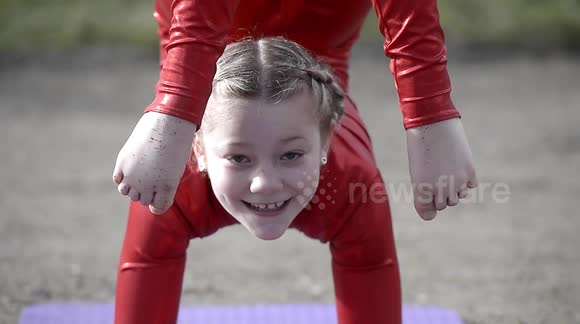 A nine-year-old 'Elastigirl' can bend twist her body into all sorts of ...