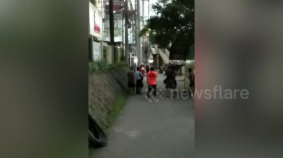 Police attend shooting at shopping mall in Quezon City, the Philippines ...