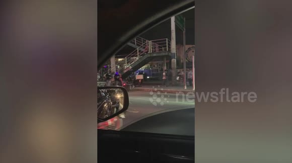 Philippines shooting causes traffic chaos after gunshots at shopping ...