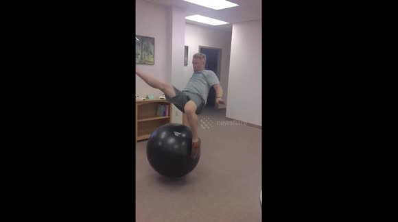 Cincinnati man in spectacular exercise ball fail - Buy, Sell or Upload ...