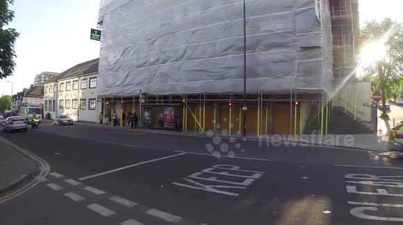 Bomb disposal unit arriving in Wembley, London after WWII unexploded ...