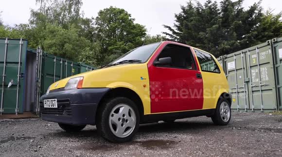 The famous 'Bus W*nkers' car from the UK TV show 'Inbetweeners' is up ...