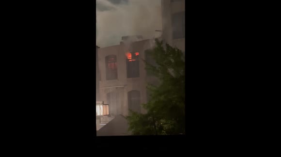 Third Street Fire in DTLA on 06/08/2021 Hours After Initial Explosions ...