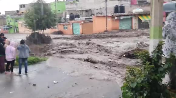 Mexico: Heavy Rain Causes Severe Flooding In State Of Mexico - Buy ...