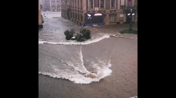Storm causes severe flooding in Italian city of Catania - Buy, Sell or ...