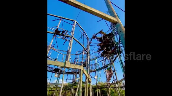 Destroyed the famous Ariau Amazon Towers Hotel in Brazil - Buy, Sell or ...