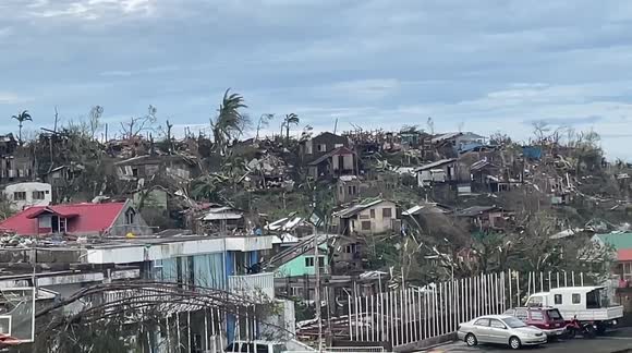 Super typhoon Rai rips leaves trail of destruction on Dinagat Islands ...