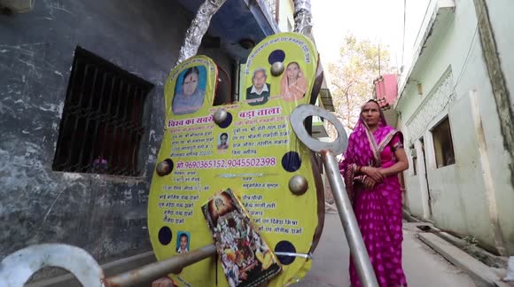 Indian couple claim to have record for world's largest padlock secured ...