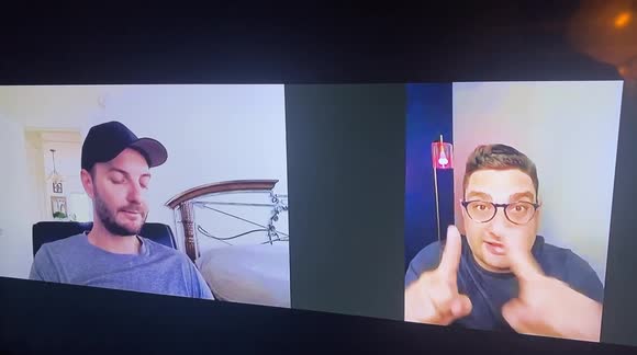 Hilarious moment US man walks in on husband’s zoom call NAKED - Buy ...