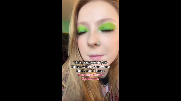 Woman, 24, left with hairy tongue and bleeding skin after being ...