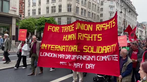 May Day London march calls for 'International Solidarity' - Buy, Sell ...