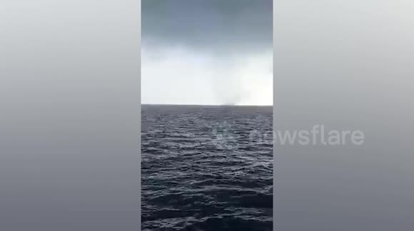 Scary waterspout forms off central Philippines coast - Buy, Sell or ...