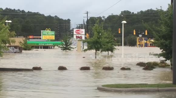 Flood Waters Columbia, SC 10/04/15 - Weather & Nature | Newsflare