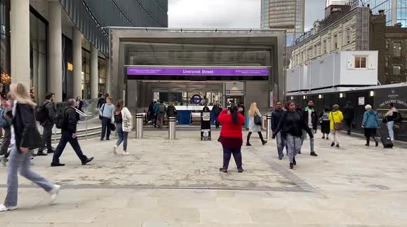 Elizabeth Line opens in London, UK - Buy, Sell or Upload Video Content ...