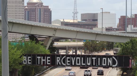 Houston's iconic Be Someone Sign now reads ‘Be The R(Evolution)’ - Buy ...