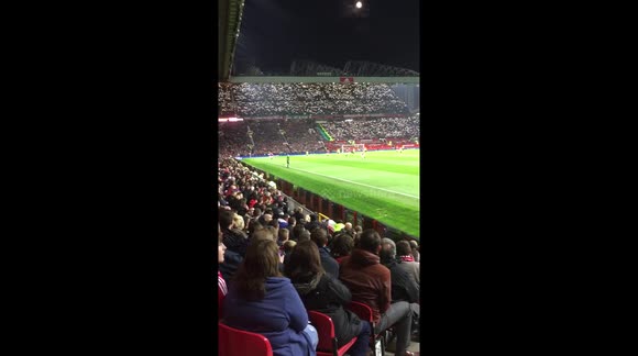 Middlesbrough fans light up Old Trafford to support steel workers - Buy ...