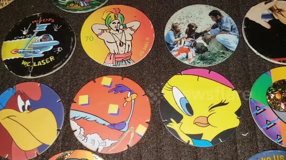 Pogs from 90s era Road Runner Tweety pie and more different pogs - Buy ...