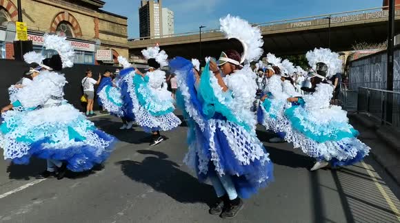 Kinetika Bloco kickoff the Notting Hill carnival 2022, London, UK - Buy ...