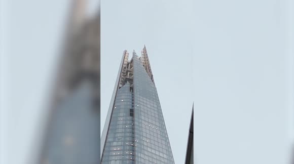 Man Spotted Climbing The Shard This Morning Before Being Arrested On Suspicion Of Trespassing